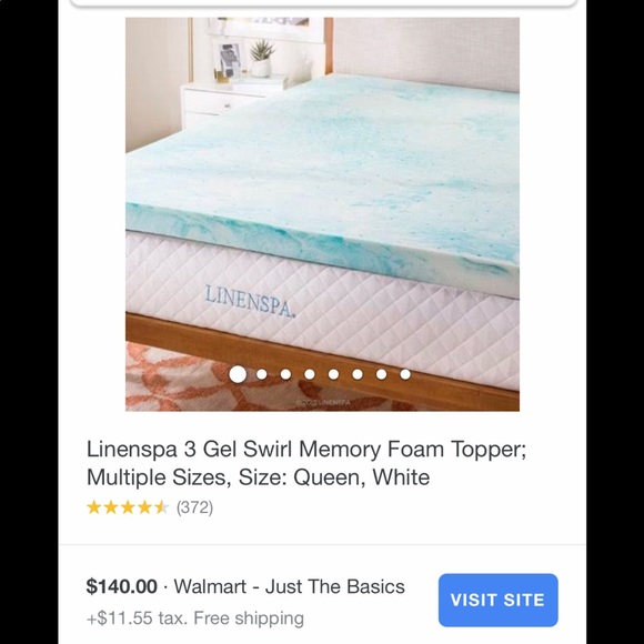Bedding | Mattress Foam Topper | Poshmark